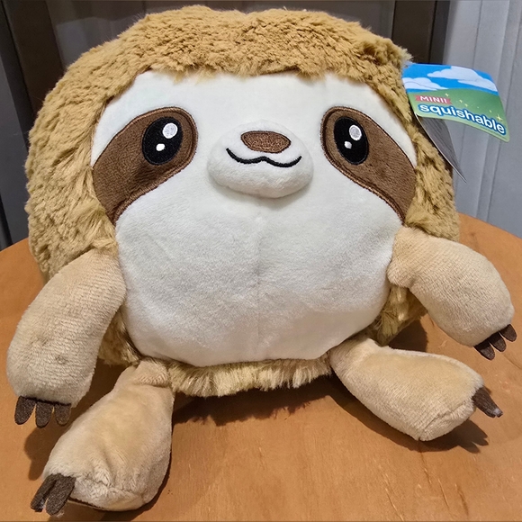 Squishmallows | Toys | Nwt Squishable Mini Snuggly Sloth 7 Inch Brown Plush Stuffed Animal ...